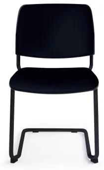 profim Konferenční židle BIT 570V s područkami Barva kostry černá kostra GALERIE - Čalounění profim LÁTKY 1, KOŽENKY 1 / CURA, MEDLEY, SPRINT, TONAL, XTREME, VALENCIA
