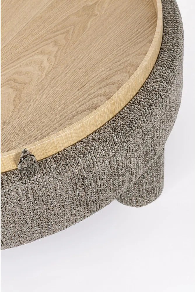 Taupe taburet Tanya – Bizzotto