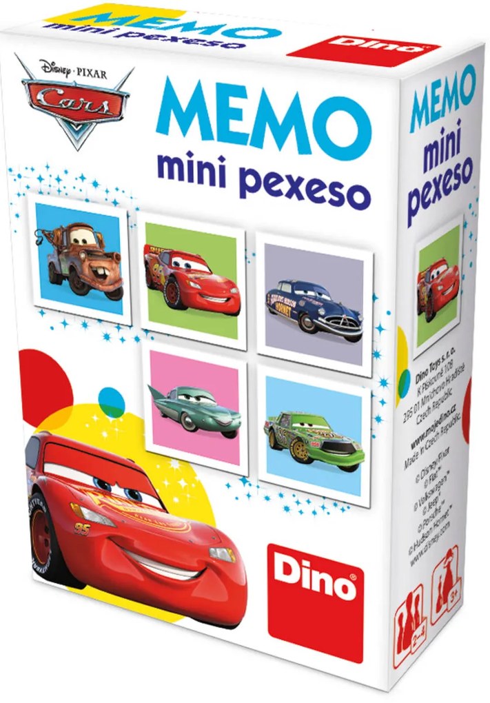 DINO HRA Pexeso Disney III. mini 12 dvojic 4 druhy *SPOLEČENSKÉ HRY* dn601093