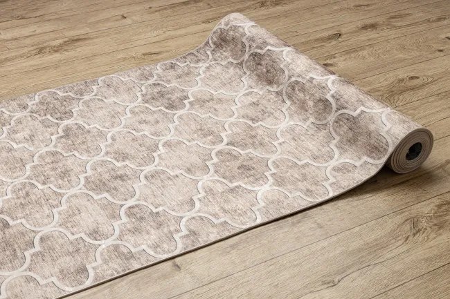 Protiskluzový běhoun LOTUS CLOVER 60920 melanž béžový