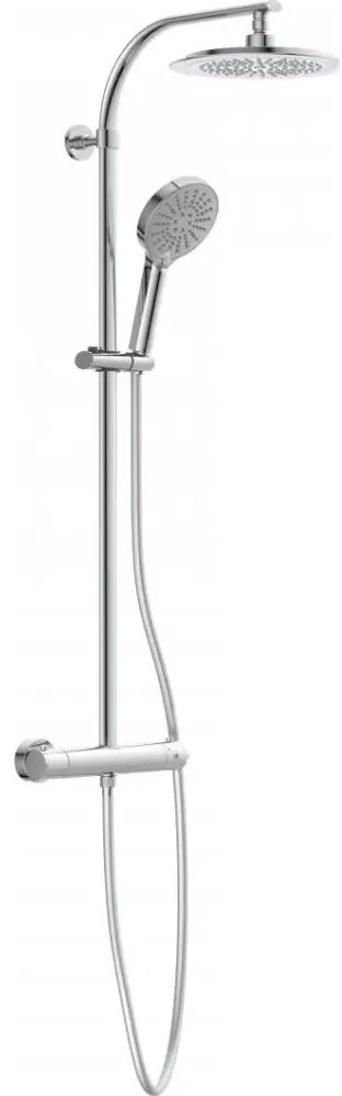 Schütte 60046 - Sprchová sada s termostatickou baterií MADURA FRESH lesklý chrom 60046