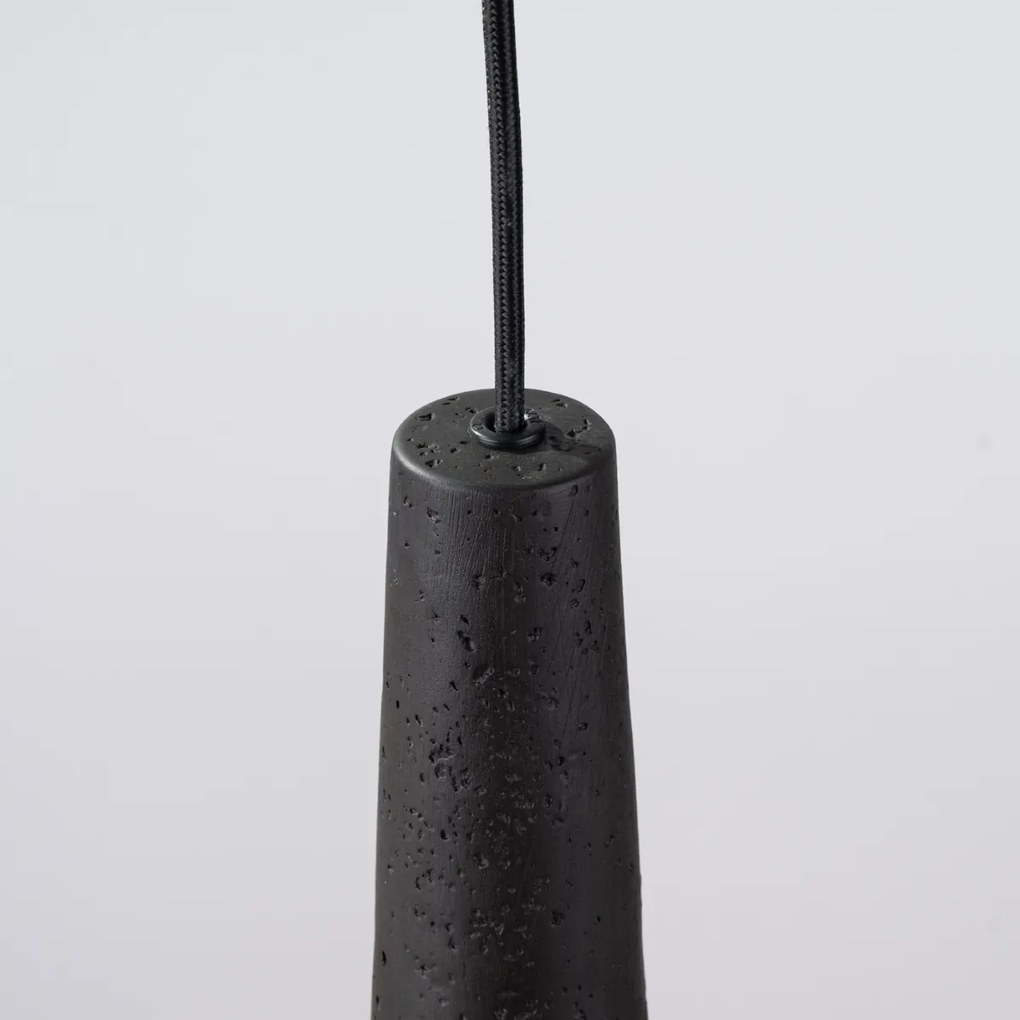 Sollux Lighting Závěsné svítidlo ELECTRA černý beton