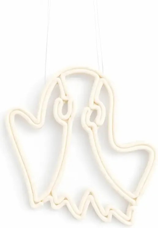 ECOprint ozdoba duch 30 cm bílá, 3D tisk, plast, venkovní