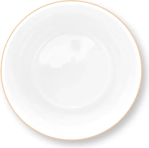 Pip Studio Dot Delight Navy-Gold hrnek bez ucha s odkládacím táckem 270ml, modro-zlatý (hrnek bez ucha z tenkostěnného porcelánu v dárkové krabičce)
