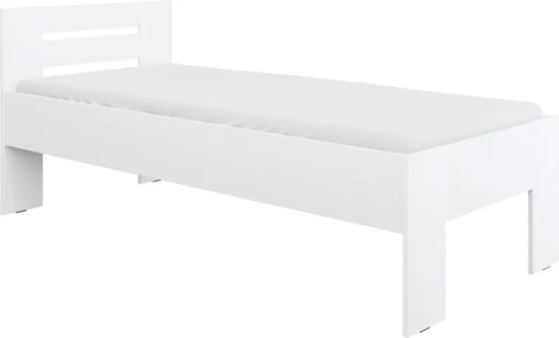 Postel BASIS, 90x200, bílá Kondela 0000402510