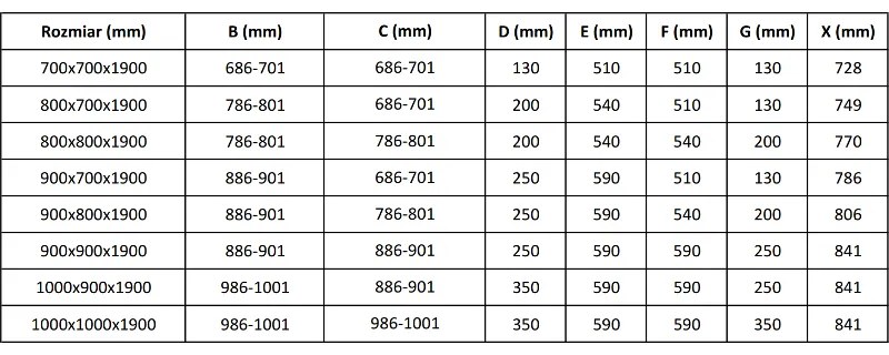Mexen Roma DUO sprchový kout 100x100 cm, průhledný, chrom, 854-100-100-02-00