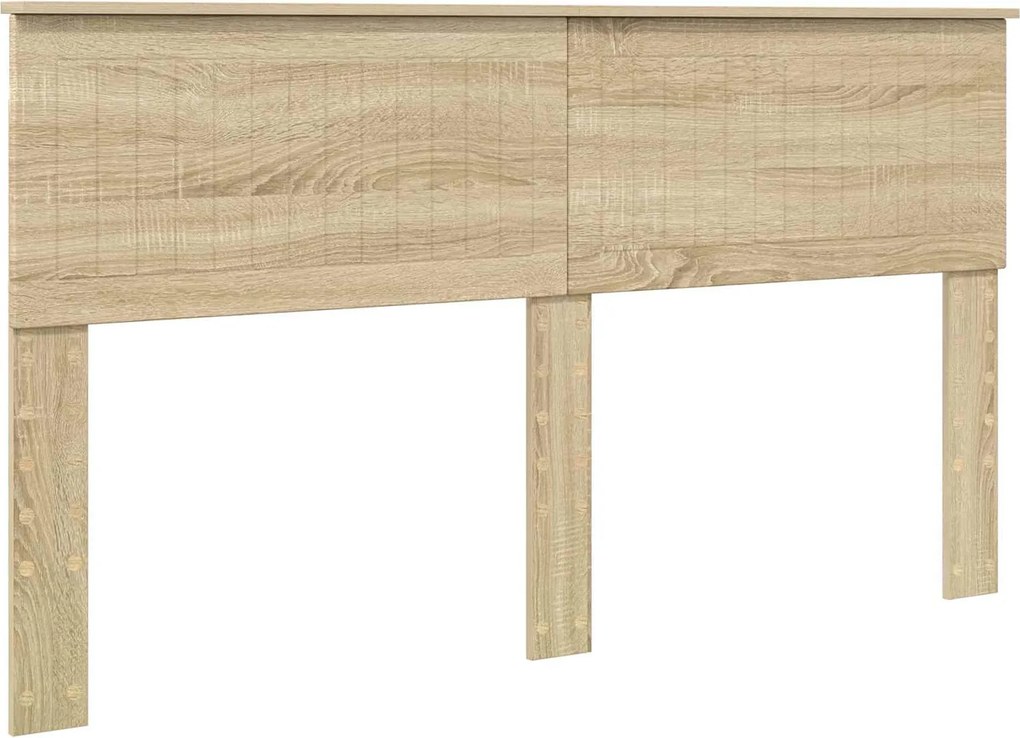 Rám postele s čelo Sonoma 160 x 200 cm Masivní borové dřevo 3410575