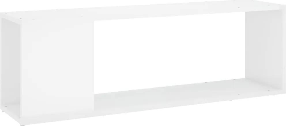 vidaXL TV skříňka 100 x 24 x 32 cm kompozitní dřevo [809167] Barva: Bílá