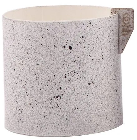 OOhh květináč Granite White Rozměry: 11 x 11 cm