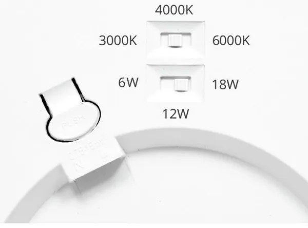 Ecolite WPCB2-18W/HF/CR - LED Panel se senzorem LEXA LED/6/12/18W/230V
