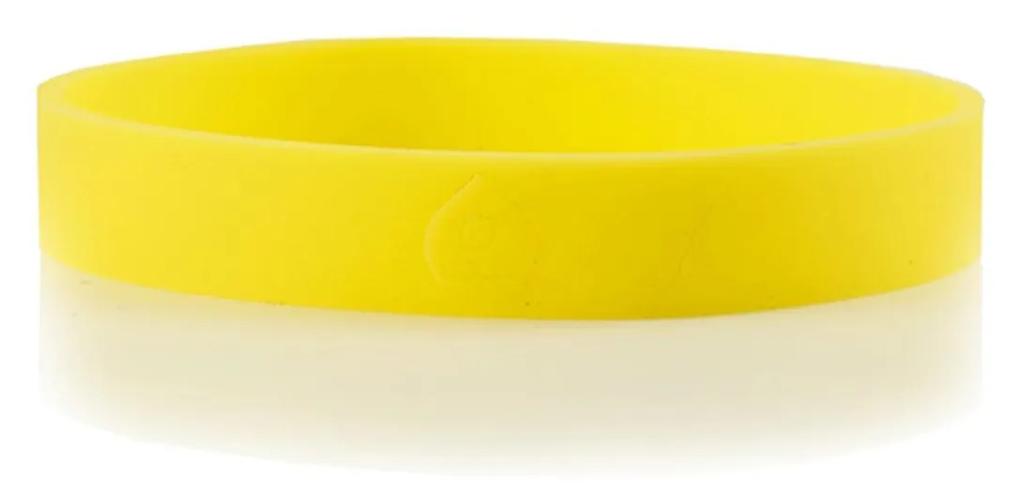 Silikonové pásky Barva: Yellow (úzký pásek)
