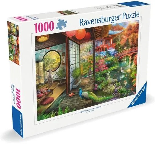 Puzzle ravensburger 120006350 japonská zahrada