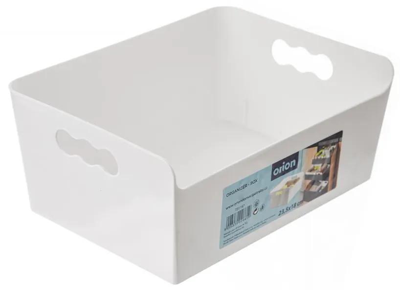 Orion M - Úložný box, krabice, víceúčelový organizér ala ikea, TIBOX, bílý