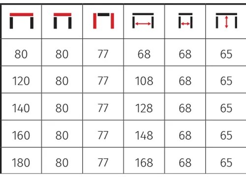 Stima Jídelní set UDINE + VENETA masiv Rozměr stolu: 120 x 80 cm (+40 cm)