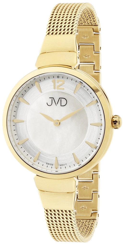Dámské luxusní nerezové hodinky JVD JG1021.3