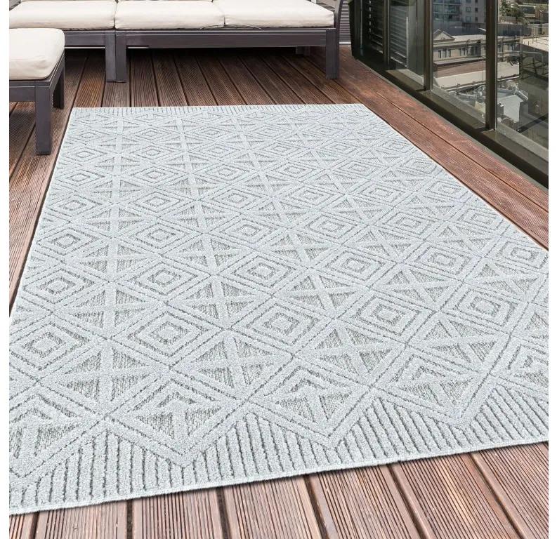 Ayyildiz Kusový koberec BAHAMA 5156, Šedá Rozměr koberce: 120 x 170 cm