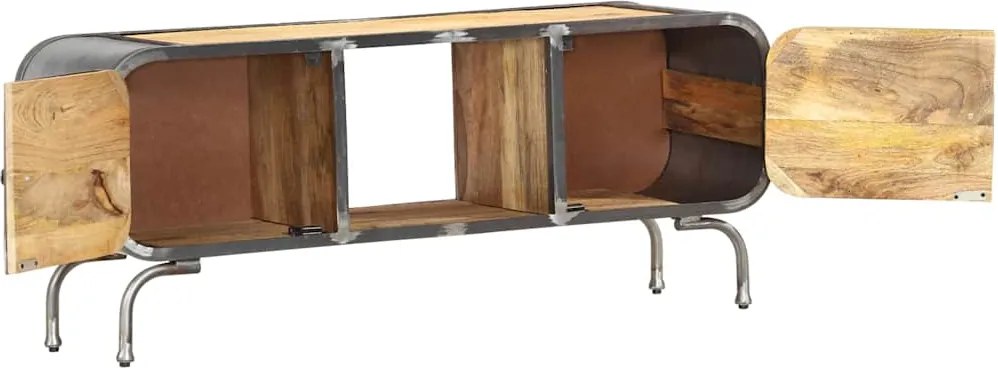 TV skříňka 110 x 30 x 42 cm masivní mangovníkové dřevo 339711