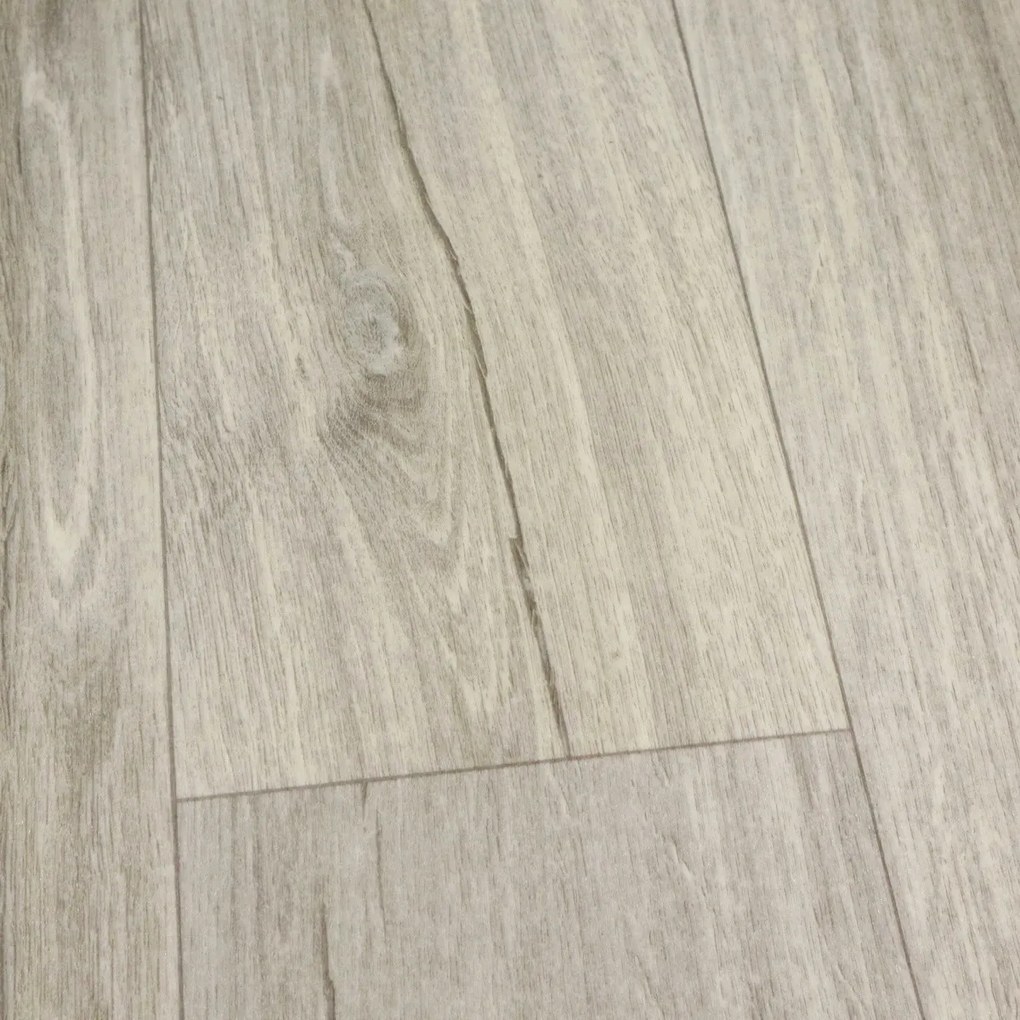 Beauflor, PVC podlaha - lino Texalino Supreme 991 L Pristine Oak - dub, na míru, šíře 2m,3m,4m,5m, bílá, filc, chodba / předsíň