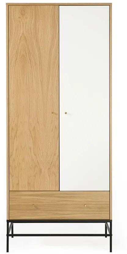 Dubová skříň Woodman Flora 190 x 80 cm