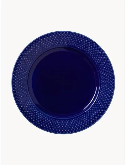 Porcelánové snídaňové talíře Rhombe, 4 ks