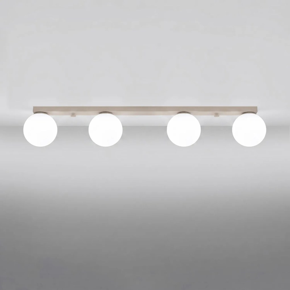 Sollux Lighting Stropní svítidlo YOLI 4 taupe