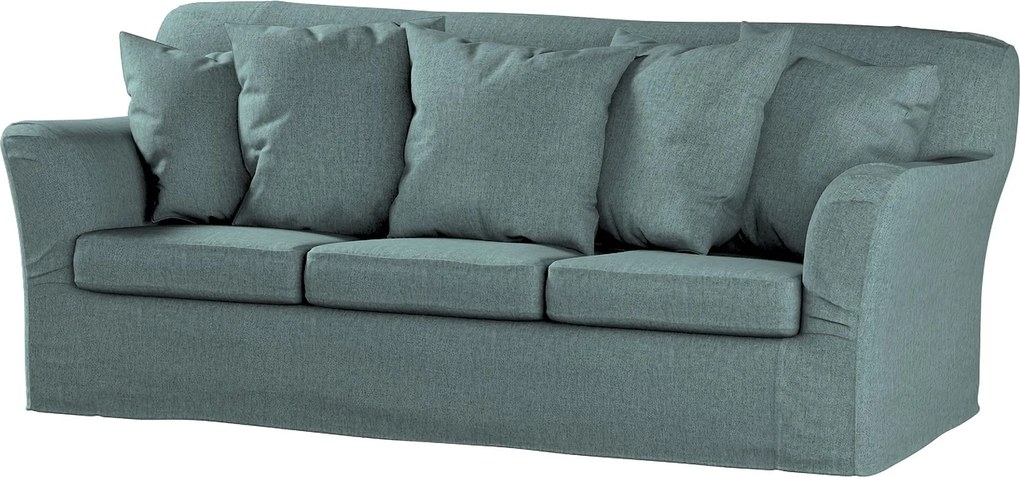 Potah na pohovku IKEA  Tomelilla 3-místná nerozkládací barva modrá látka pletený vzor