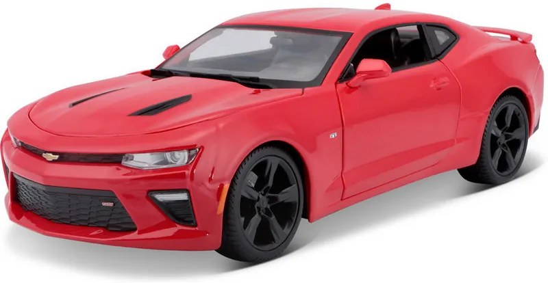 Maisto chevrolet camaro ss 2016 1:18 červená