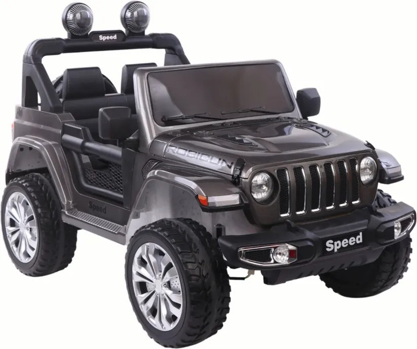 LEAN CARS Elektrické vozidlo na akumulátor FT-938 černé lakované 4x4