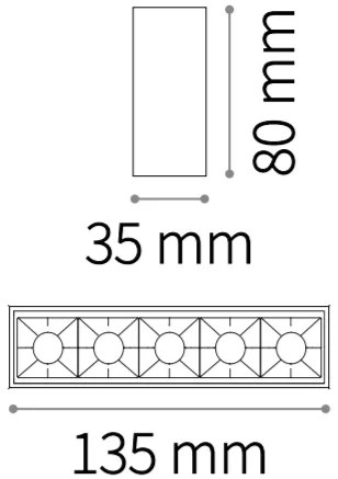 LED Stropní bodové svítidlo Ideal Lux Lika 10W Surface BK, 3000K Barva: Černá