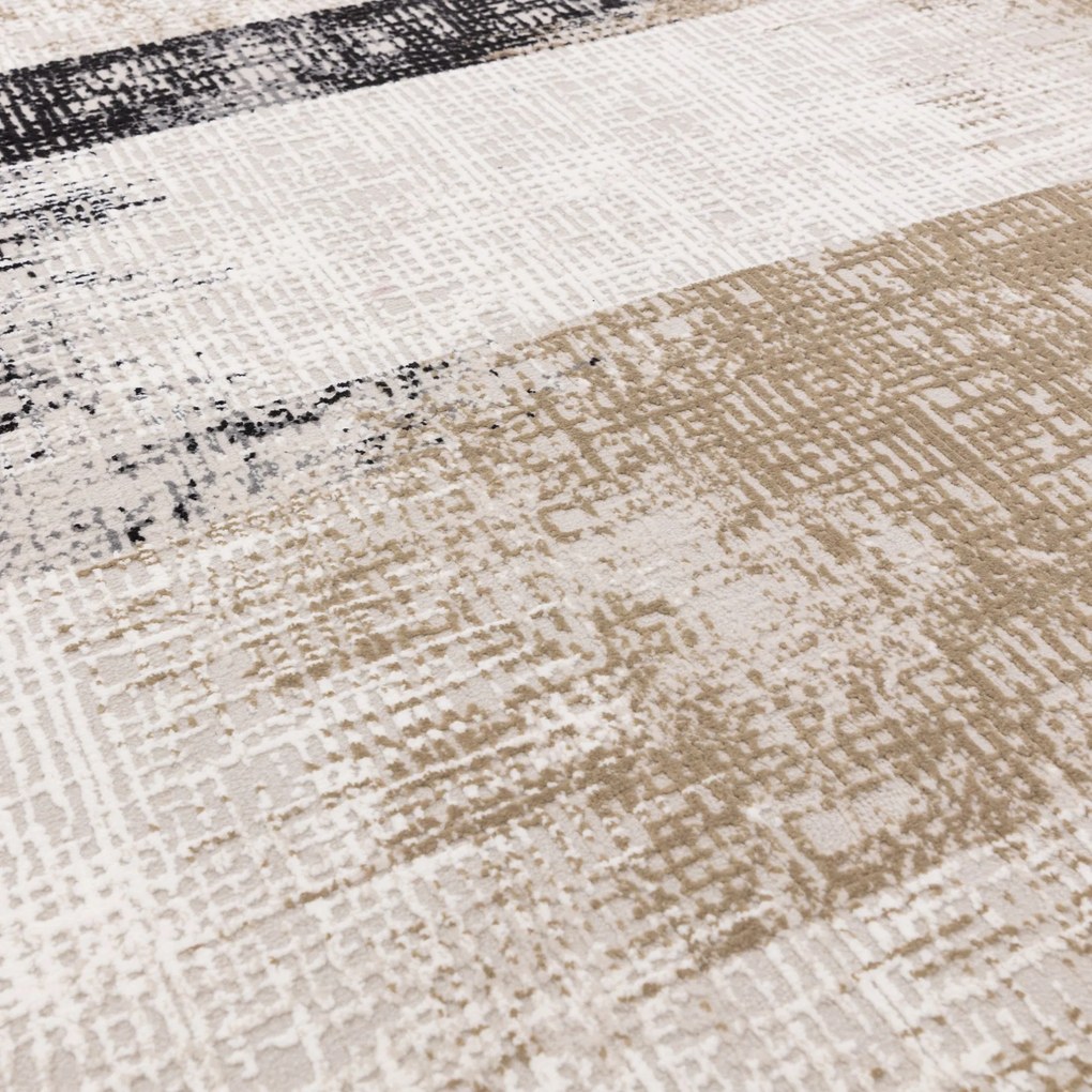 Tribeca Design Kusový koberec Zoom Lines Beige Rozměry: 160x230 cm