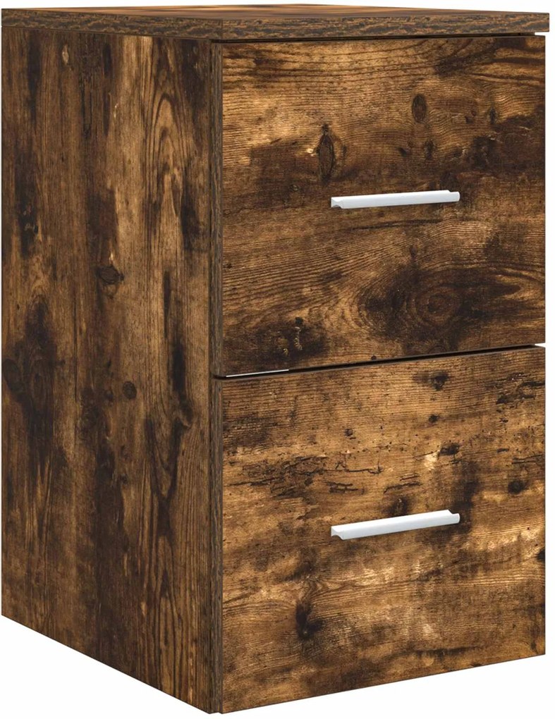 Sada koupelnových skříněk 3 ks Kouřový dub 49,5 x 41 x 62,5 cm 3405847
