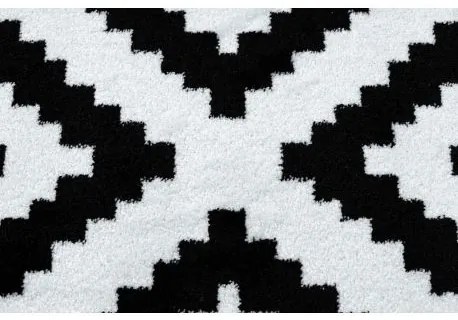 koberec SKETCH F998 krém/černá čtverce Ruta velikost 180x270 cm | krásné koberce cz