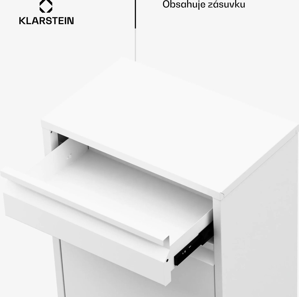 Klarstein Ordnungshüter koš na kuchyňský odpad 50 l se zásuvkou