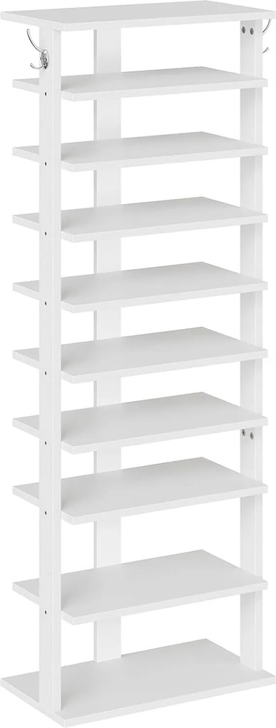 Botník Vasagle Kloudy 50 cm bílý II