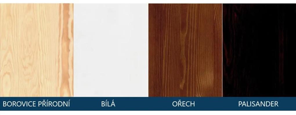 Postel s úložným prostorem - Gotland Drawers - borovice,   ,  160x200 cm