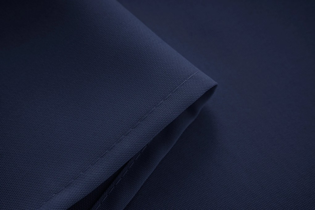 Tmavě modrý závěs OXFORD LIGHT 140x250 cm Zavěšení: Řasící páska