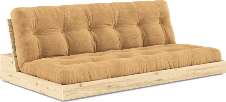 Karup Design Rozkládací pohovka BASE - 515 Fudge Brown / Bez bočních boxů