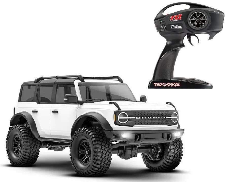 Rc auto traxxas trx-4m ford bronco 2021 1:18 rtr bílý