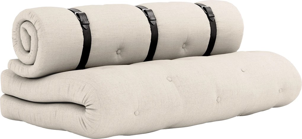 Karup Design Futonová pohovka BUCKLE-UP - 914 Lněná