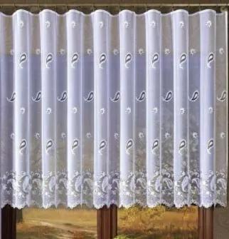 Záclona bílá kusová Krysia ( více rozměrů ), Rozměr š300xv150cm