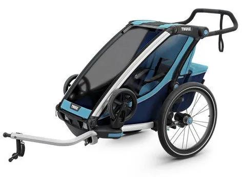 Dětský vozík za kolo Thule Chariot CTS Cross1, Modrá