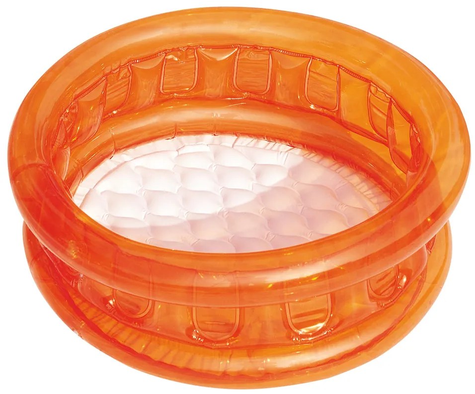 51112 Dětský bazén Transparent 64 x 25 cm oranžová