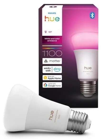 LED Stmívatelná žárovka Philips Hue WACA E27/8,1W/230V 1000-20000K