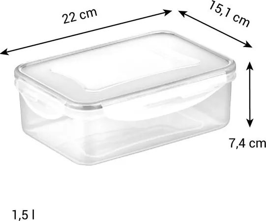 TESCOMA Dóza FRESHBOX 1,5 l, obdélníková