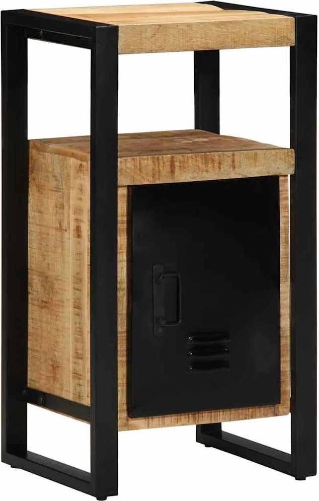 Sada koupelnového nábytku 2 ks Hnědá a černá 55 x 35 x 60 cm 3305598