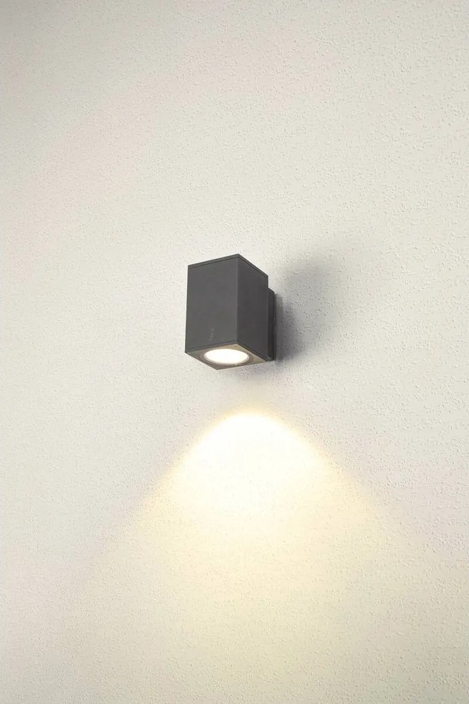 LA 1003417 ENOLA SQUARE M single venkovní LED nástěnné přisazené svítidlo antracit - BIG WHITE (SLV)