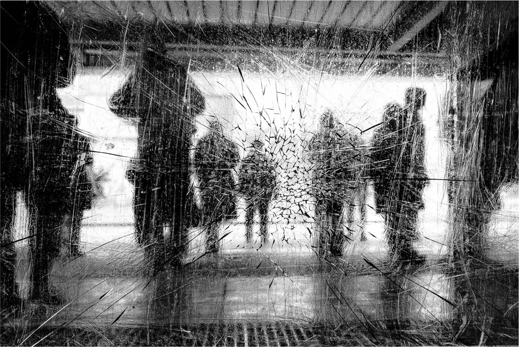 Ondřej Trojan | Fragmenty Rám: Černý, Velikost: 40 x 60 cm