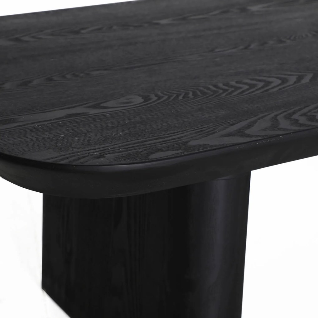 Odkládací stolek 120 x 40 cm roge černý MUZZA