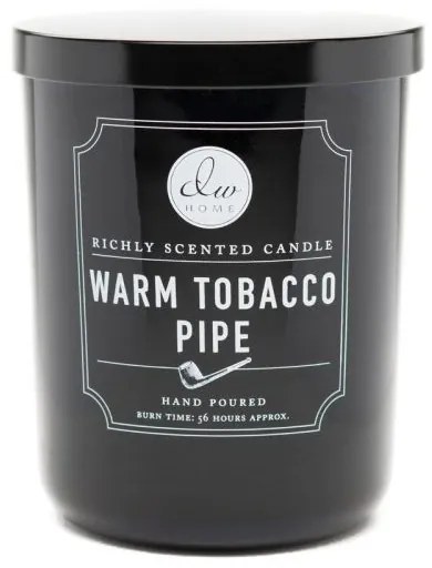 DW Home Vonná svíčka ve skle Tabák - Warm Tobacco Pipe, 15oz