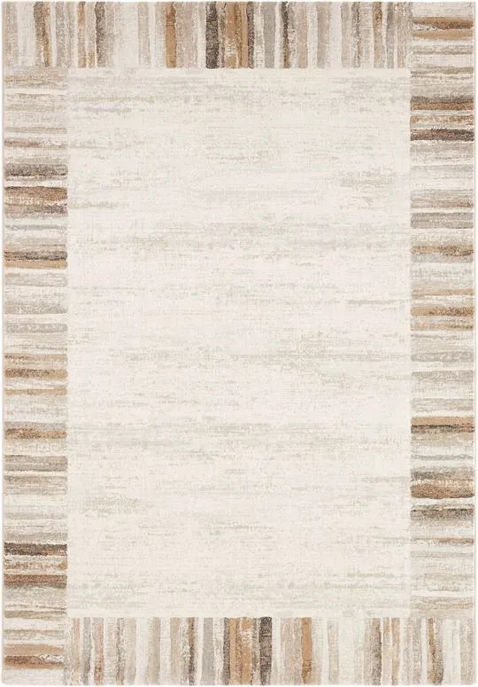 Moderní kusový koberec Ragolle Argentum 63404 9282 béžový Rozměr: 60x110 cm